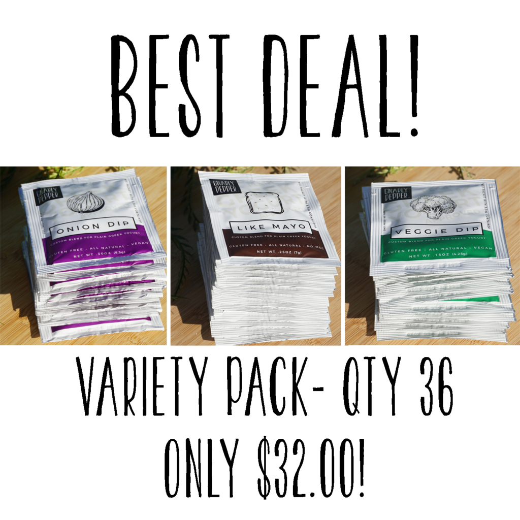 6pk Onion Dip Tear Packets – Gnarly Pepper